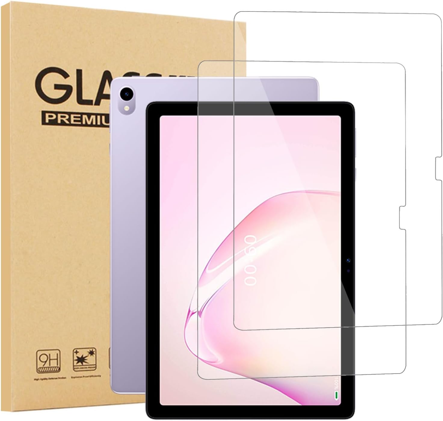 Amazon.com: elitegadget 2 Pack Glass Screen Protector for onn. 10 Gen 4 ...