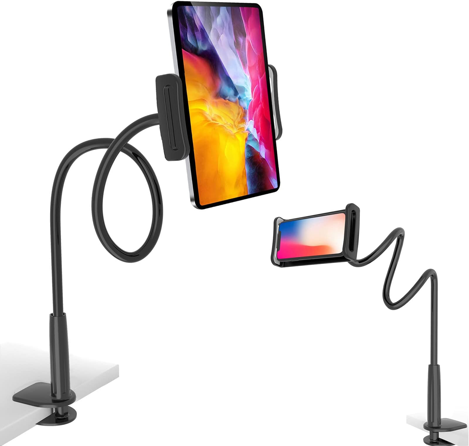 Phone Holder,360 Flexible Lazy Tablet Holder for Bed,with Adjustable ...