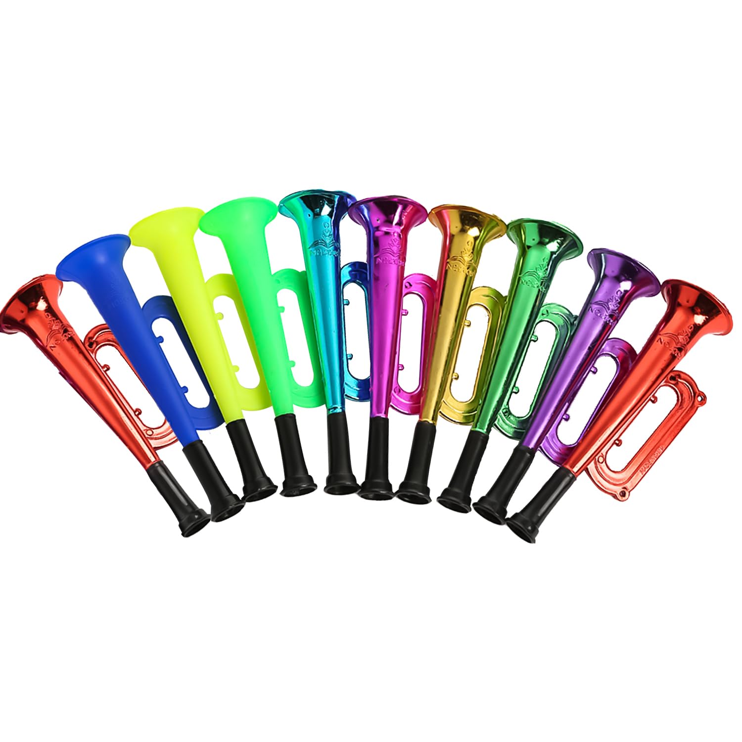 RmKbe 10 Pieces Trumpets Toy Trumpet Horn Noise Maker Children's ...