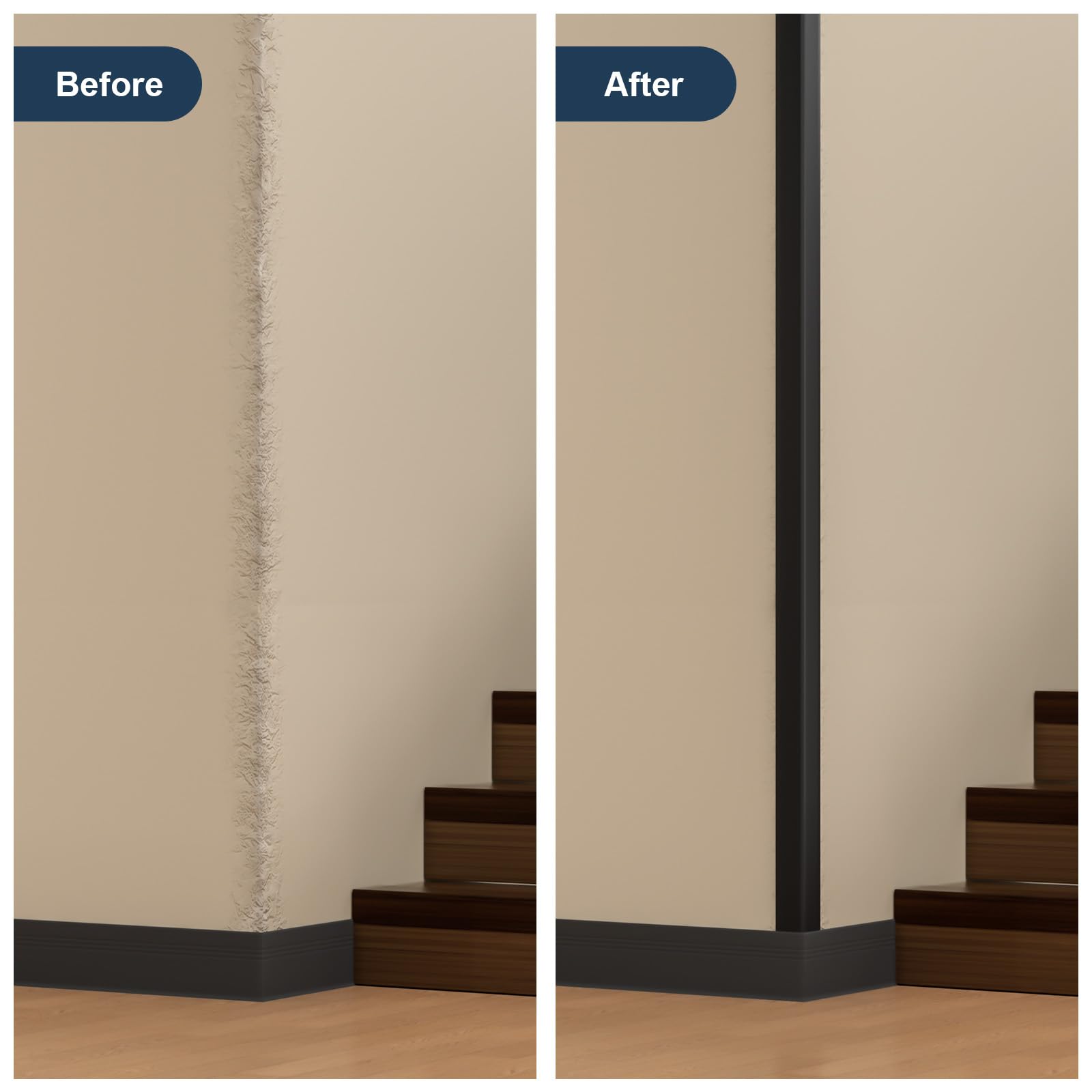 Snapklik.com : Flexible Wall Protector, 2.36in X 22FT Self Adhesive ...