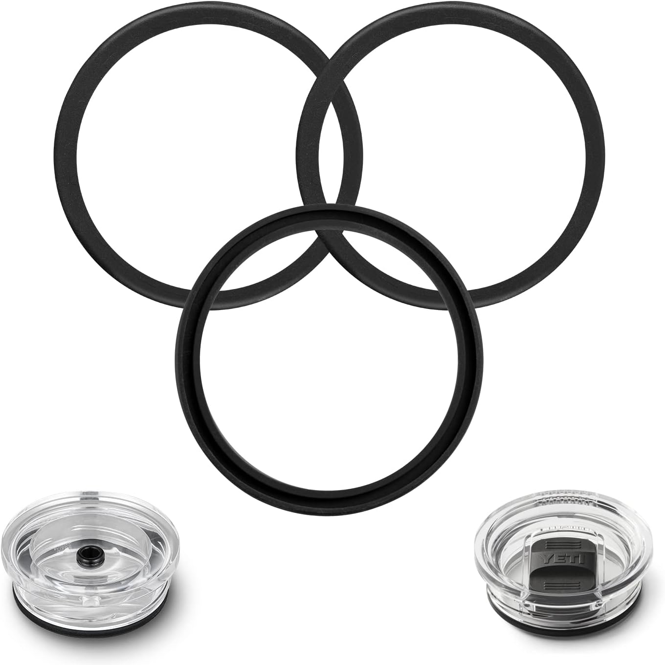 Amazon.com: 3pack O-Ring Gasket Replacement for YETI Screw-on 20 oz ...