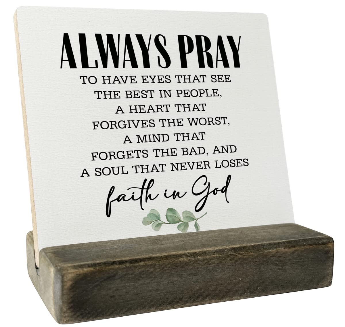 Praying For People Sign