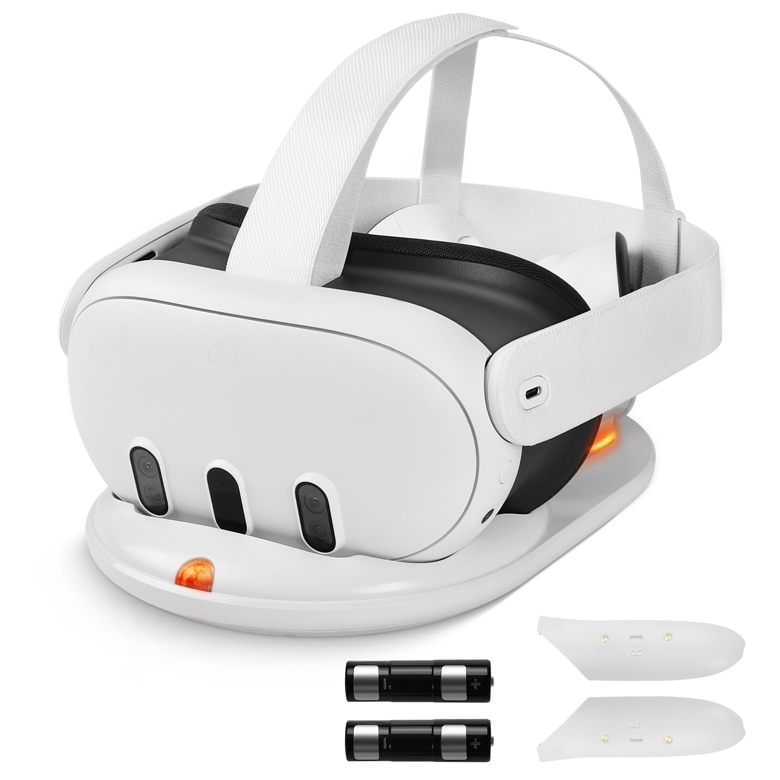 Snapklik.com : Charging Dock For Meta Quest 3