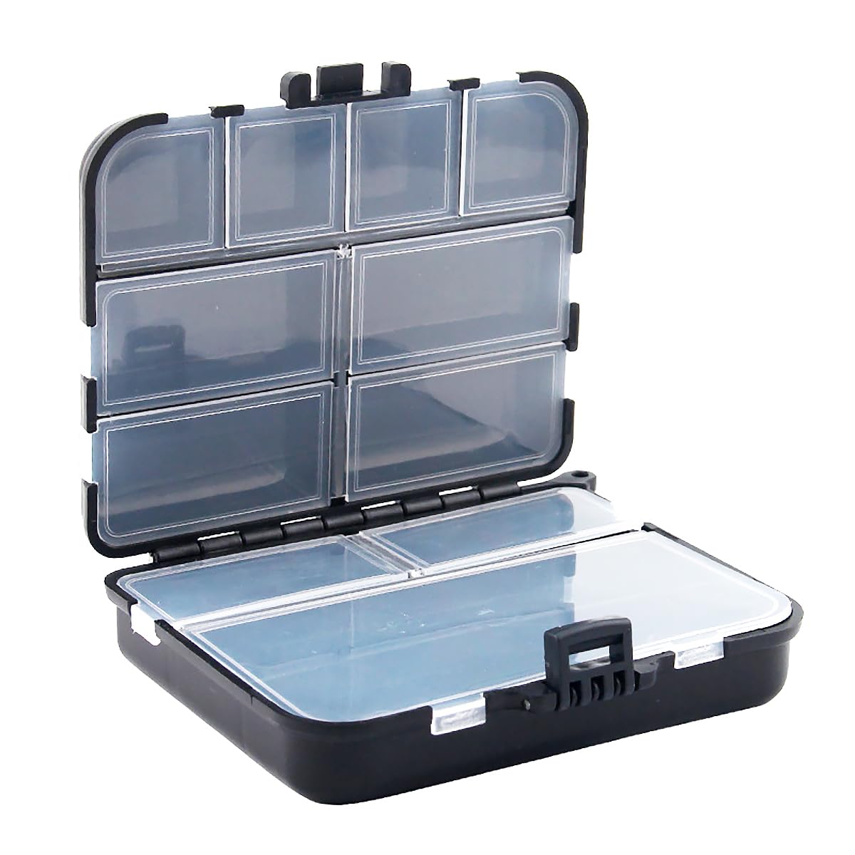 Fishing Tackle Boxes Double-Layer 16-Compartments Fishing Tackle ...