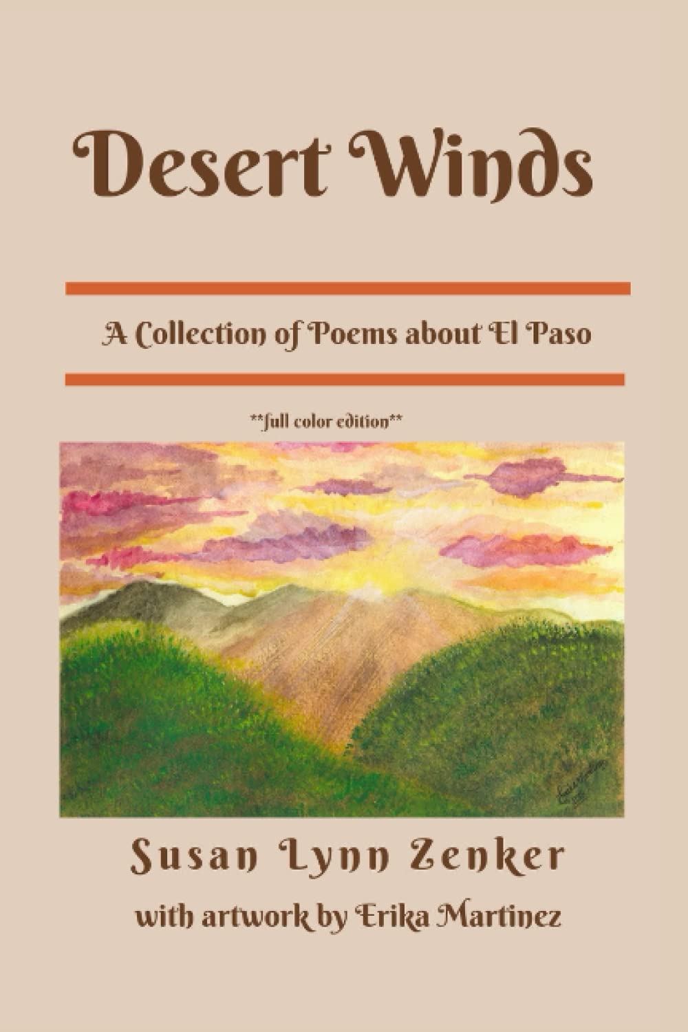 Buy Desert Winds: A Collection of Poems about El Paso (full color ...