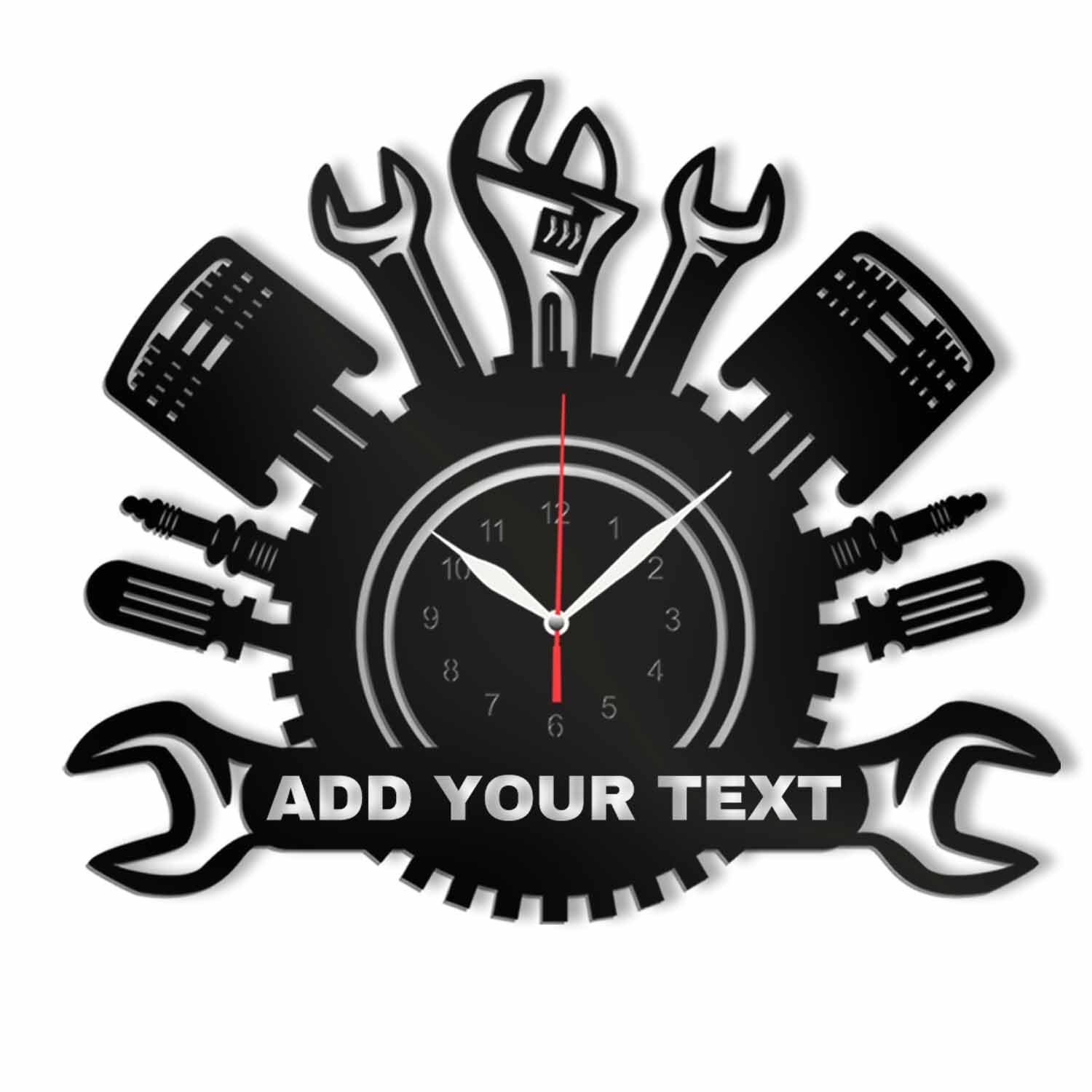 Amazon.com: AIFLM Personalized Metal Auto Repair Mechanic Tools Wall ...