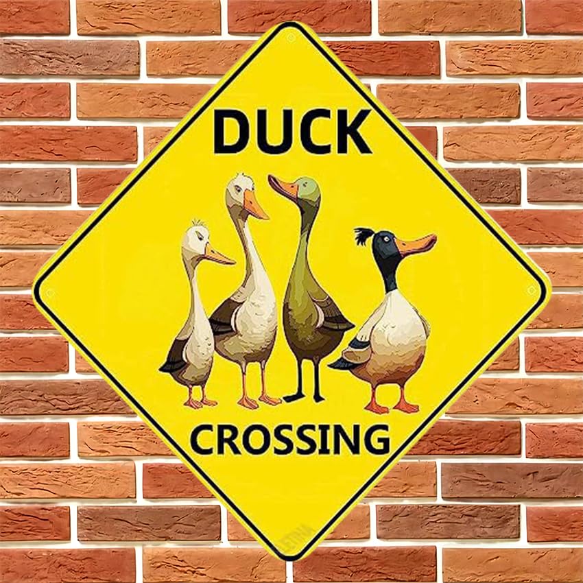 Duck Crossing Sign Clip Art 20+ Ducks Crossing Road Stock