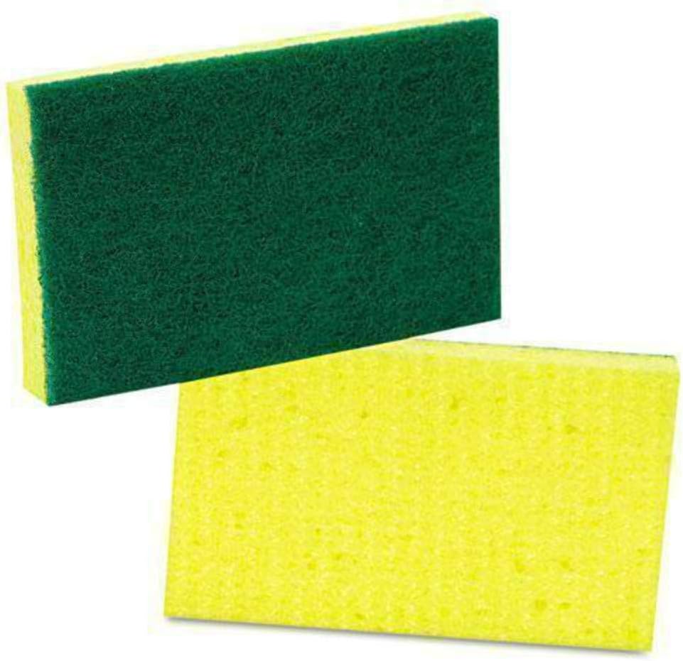 Amazon.com: Scotch-Brite 74CC Medium-Duty Scrub Sponge, 6-1/4-Inch x3-1 ...