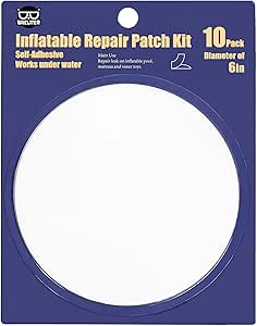 Amazon.com : Breliter Inflatable Patch Repair Kit - Waterproof TPU Pool Repair Tape, Heavy Duty ...