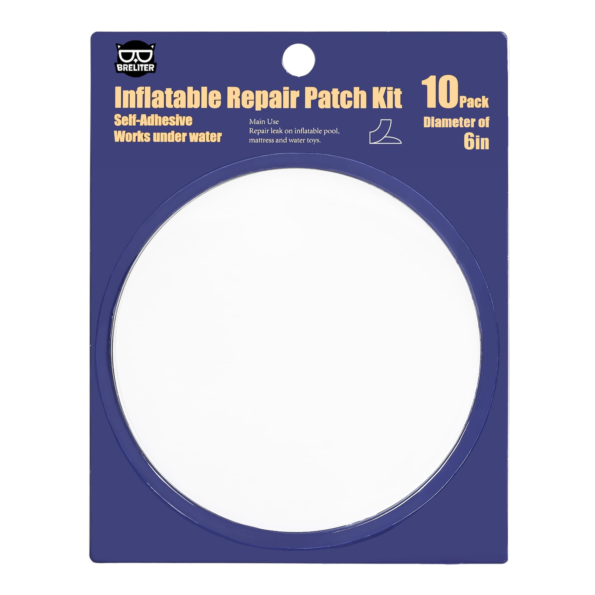 Amazon.com : Breliter Inflatable Patch Repair Kit - Waterproof TPU Pool ...