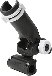 Amazon.com: Boat Fishing Rod Bracket, 90 Degree Adjustable Clamp on ...