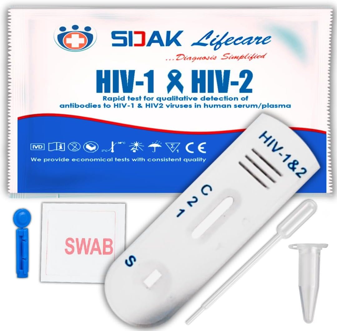 3rd Generation Hiv_Test kit (1) : Amazon.in: Industrial & Scientific