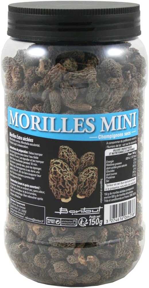 Morille mini - Pot 150g : Amazon.fr: Epicerie