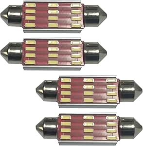 Amazon.com: Luminuti 1 Pack 4 Pcs 578 Led Bulb 4014 1.6in Led Dome ...