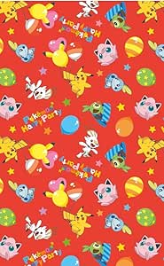 Pokemon Wrapping Paper 2M Roll Wrap Pokemon Happy Party Gift Wrap ...
