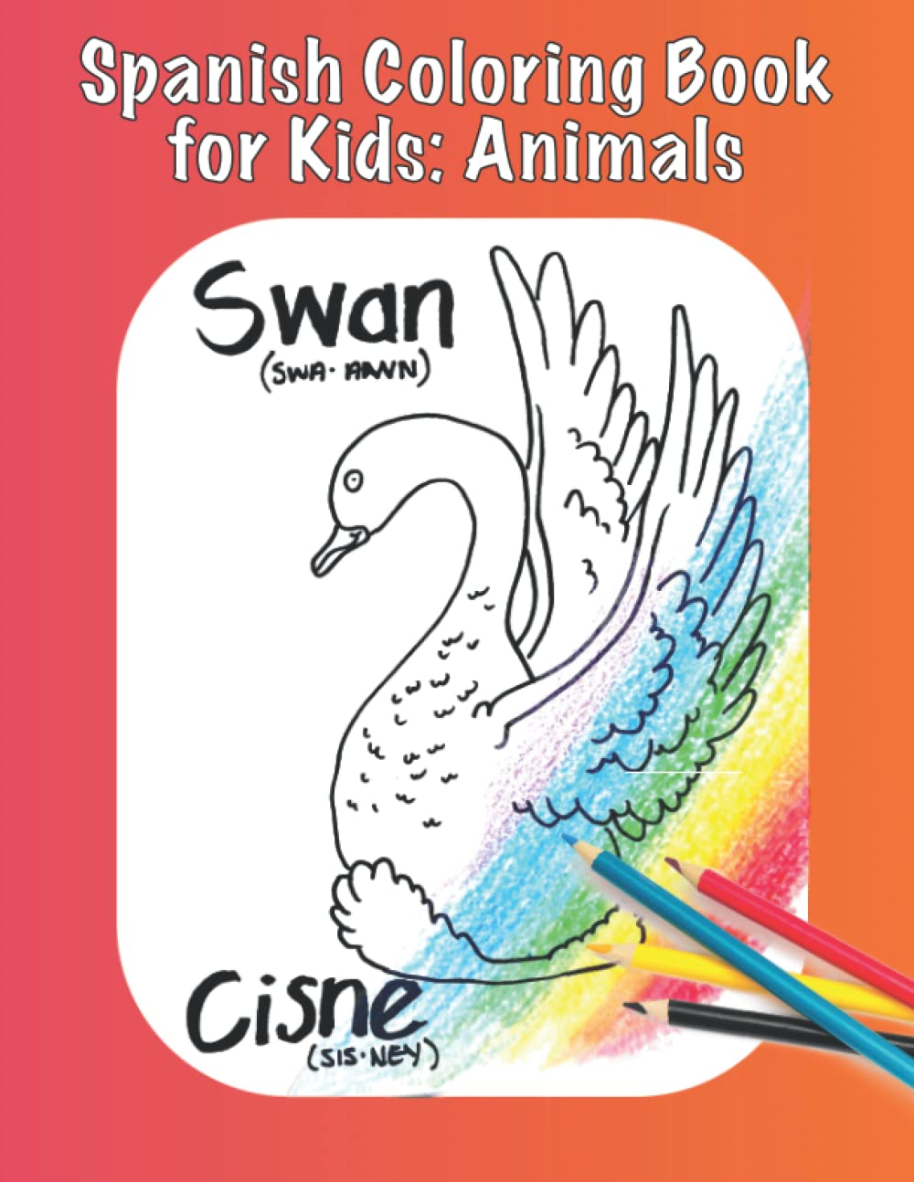 Spanish Coloring Books for Kids: Animals: Cason, Shannon: 9798366351591 ...