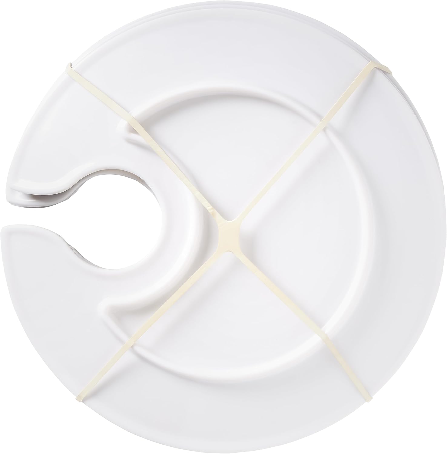 C.R. Gibson Honeycomb Hive Mingling Plate Set, 49 piezas (QAPS3-25361 ...