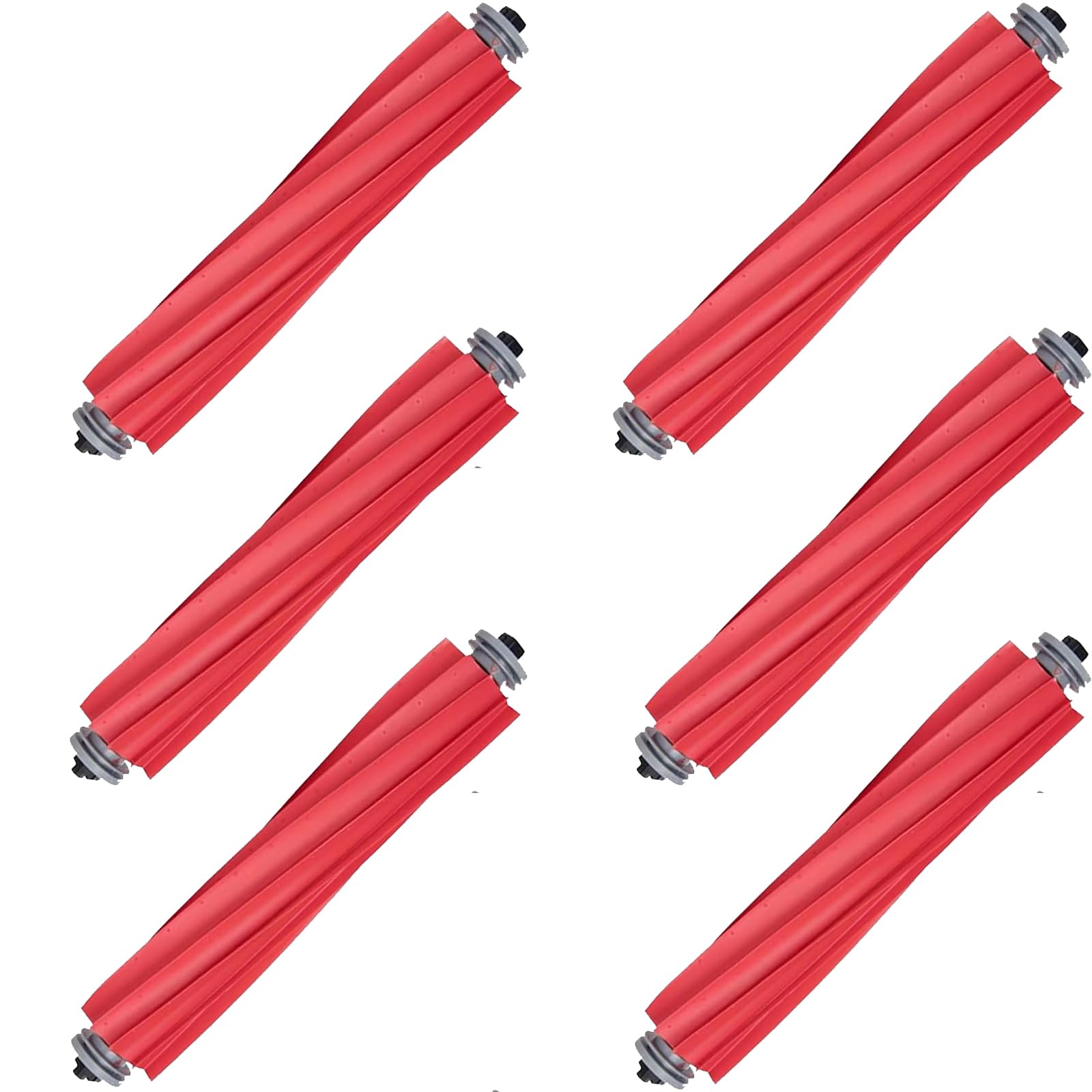 Amazon.com: LOVECO 6 Pack Rubber Main Brush Replacement Parts ...