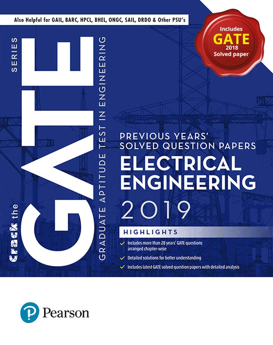 Buy Previous Years' Solved Question Papers: GATE Electrical Engineering ...