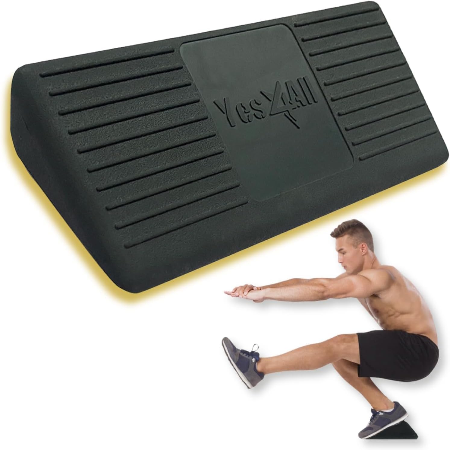 Amazon.com: Calf Stretcher Slant Board and Squat Wedge, Physical ...