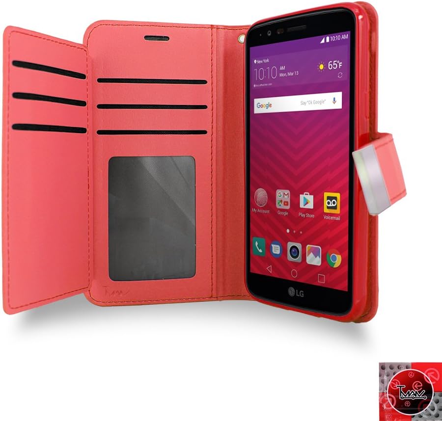 Amazon.com: TMAN for LG Stylo 3 / LGStylo 3 Plus Wallet Case Leather ...