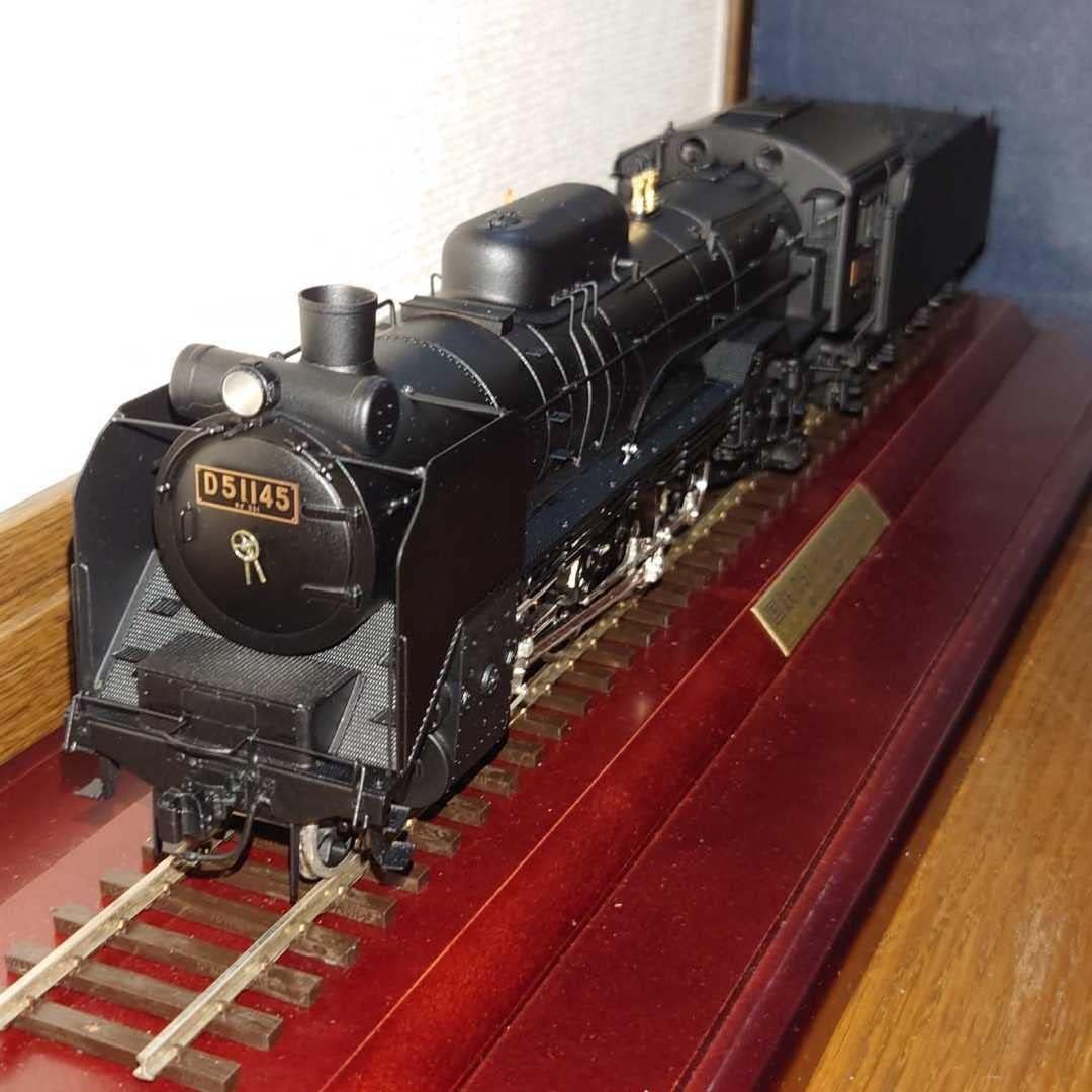 Amazon.co.jp: 日車夢工房 スーパーディスプレイモデル 国鉄 D51形 蒸気機関車 1/45 24mm : おもちゃ