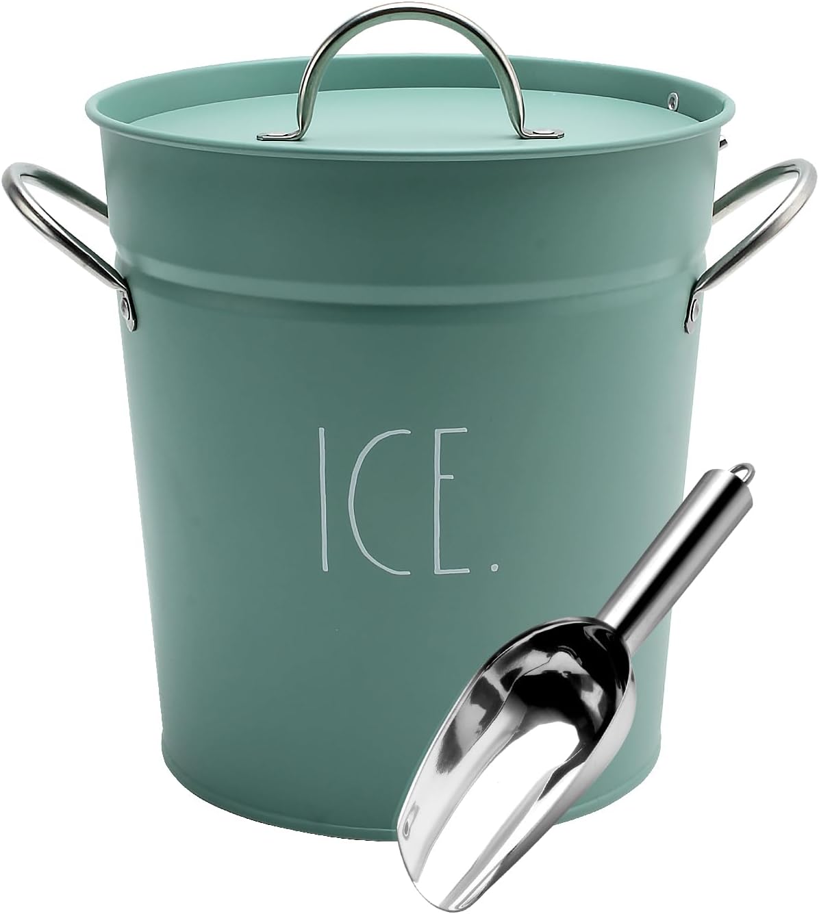 Amazon.com: PINNACLE Insulated ice bucket for parties with Tong that ...