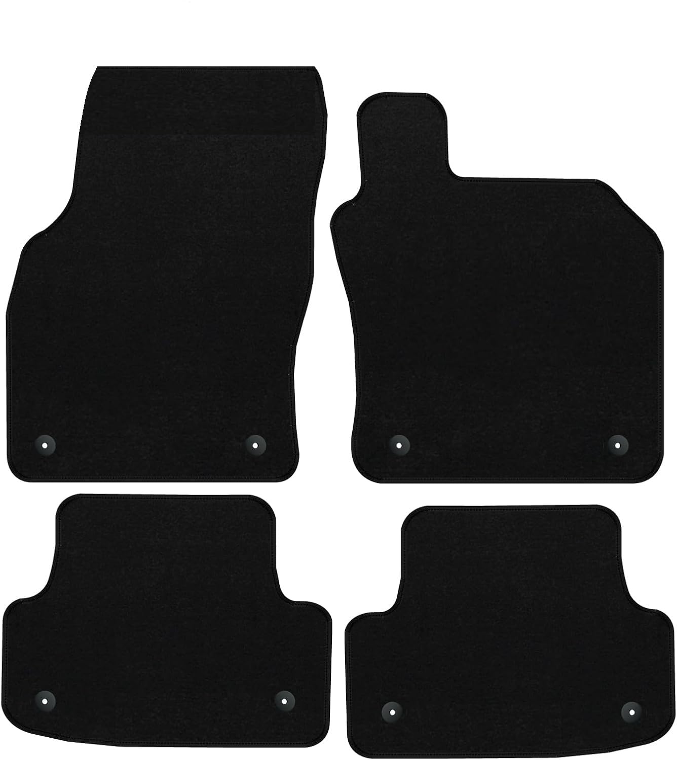 MatMajesty Car mats for AUDI A3 & S3, 2012-2020 Premium quality, Custom ...