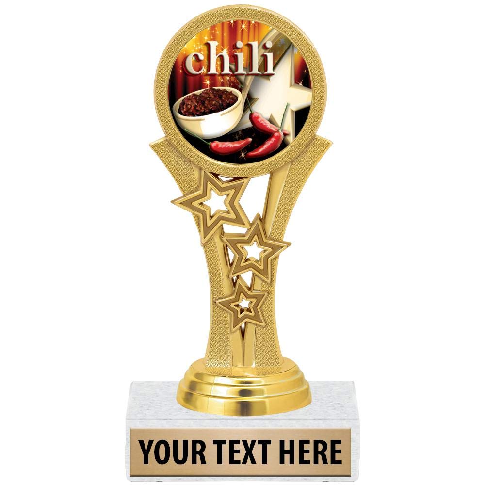 Amazon.com : Crown Awards Chili Pot Trophies, 5 1/2" Starbeam Chili Pot ...
