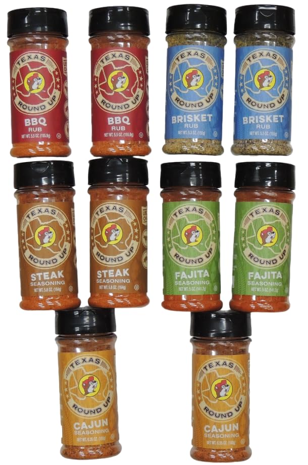 Amazon.com : Buc-ee's Offical Beaver Rubs and Seasoning Collection ...