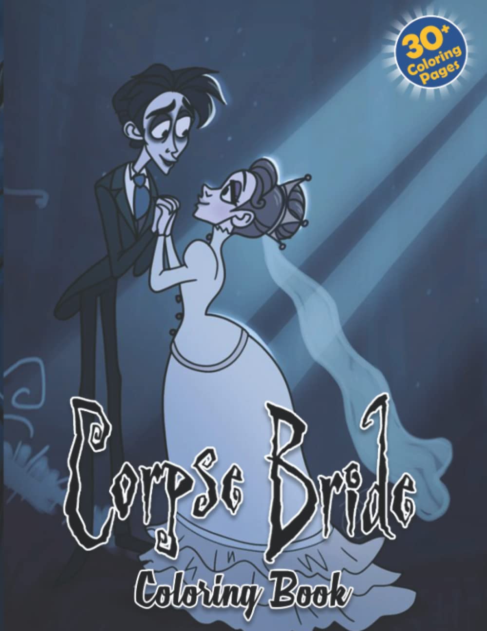 Buy Corpse Bride Coloring Book: Great Gift For Kids To Color And Relax ...