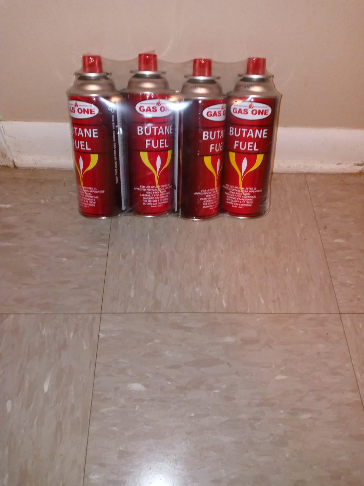 Amazon.com: GasOne Butane Fuel Canister, 4 Pack (New Version) : Health ...