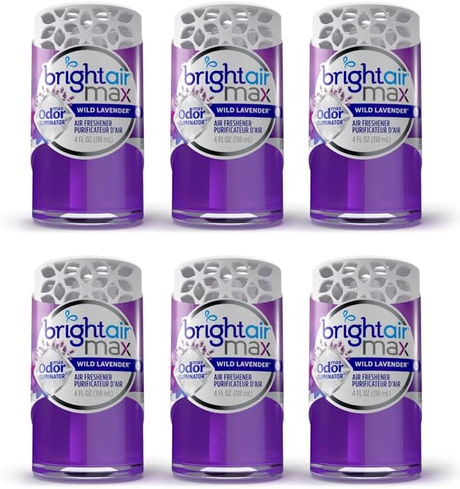 Amazon.com: Bright Air Max Odor Eliminator Air Freshener, For Medium ...