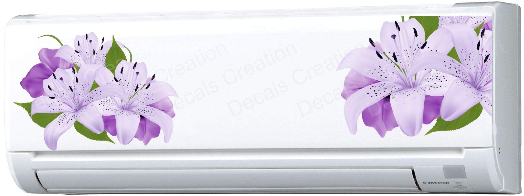 Decals Creation™ AC Stickers Fridge Sticker Wall Sticker Split Ac ...