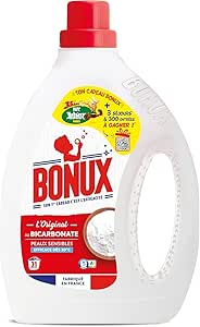 Bonux I Lessive Liquide l'Original Bouteille | Adaptée aux peaux ...
