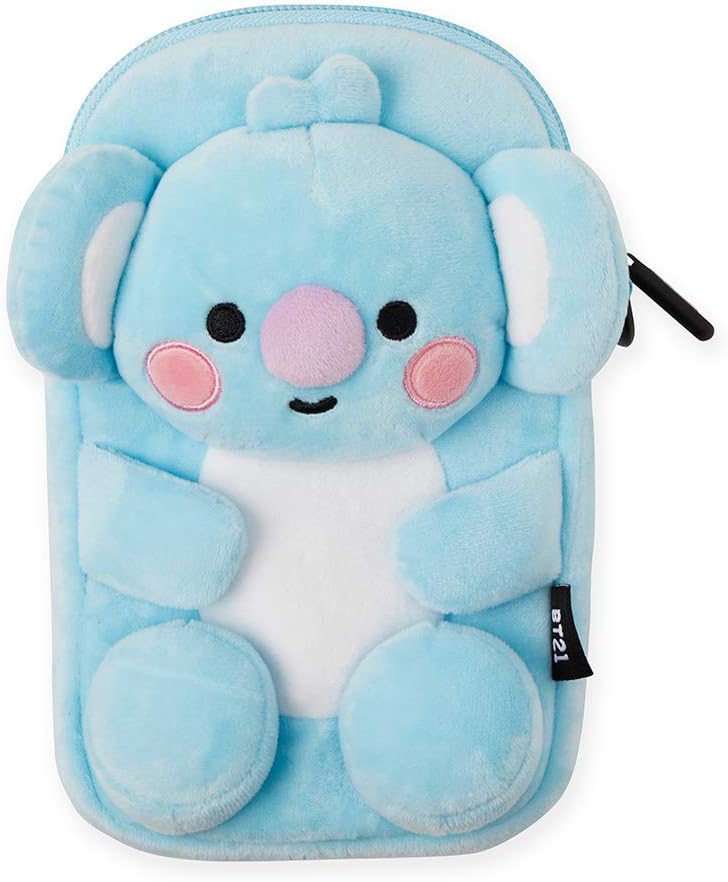 Amazon.com: BT21 Baby Series KOYA Character Plush Coin Purse Makeup ...