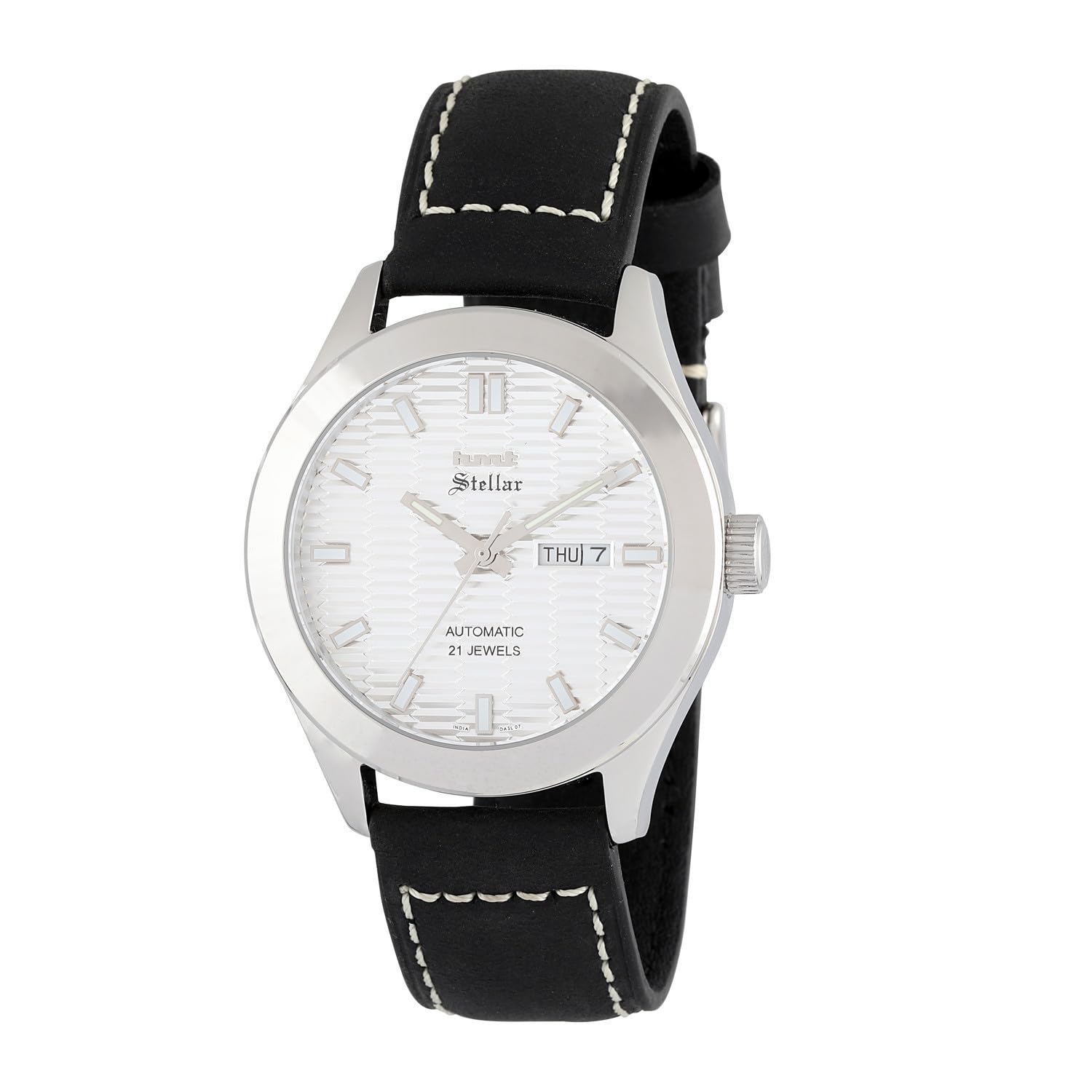 HMT Stellar DASL 07 Silver Color Watch for Men | 1 Year Manufacturer ...