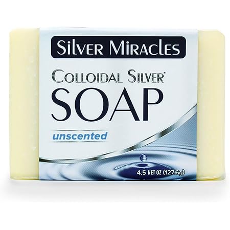 Amazon.com : Colloidal Silver Soap - 3 pack : Beauty & Personal Care