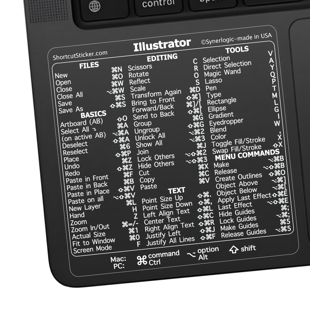 Snapklik.com : Synerlogic For Adobe Illustrator Quick Reference ...