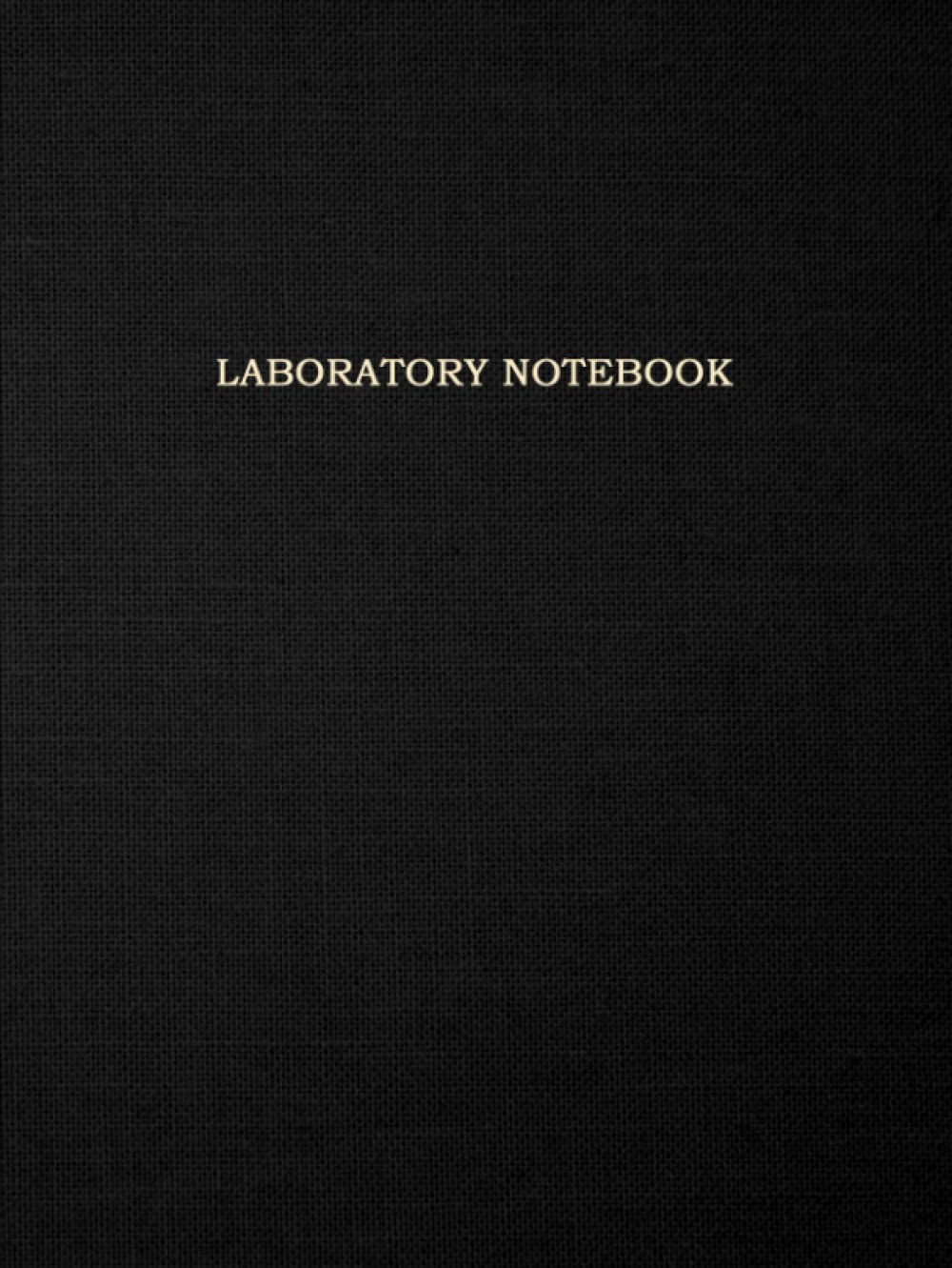 Laboratory Notebook Lab Notebook With 100 Numbered Pages Professional ...