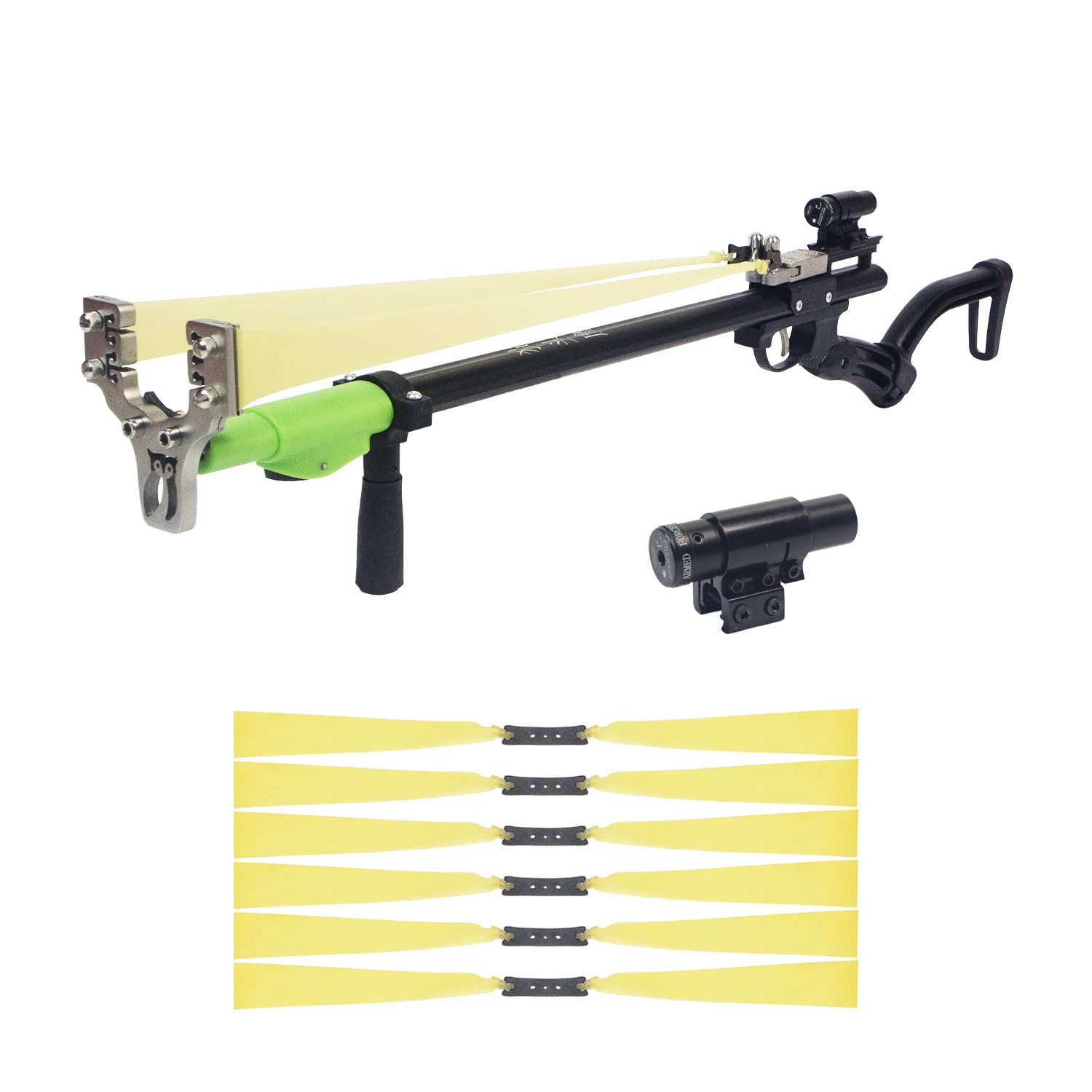 Amazon.com : MXLUSINE Powerful Hunting Trigger Mechanism Rubber Band ...