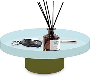 Amazon.com: 10-Inch Round Colorblock Decorative Pedestal Tray – Modern ...