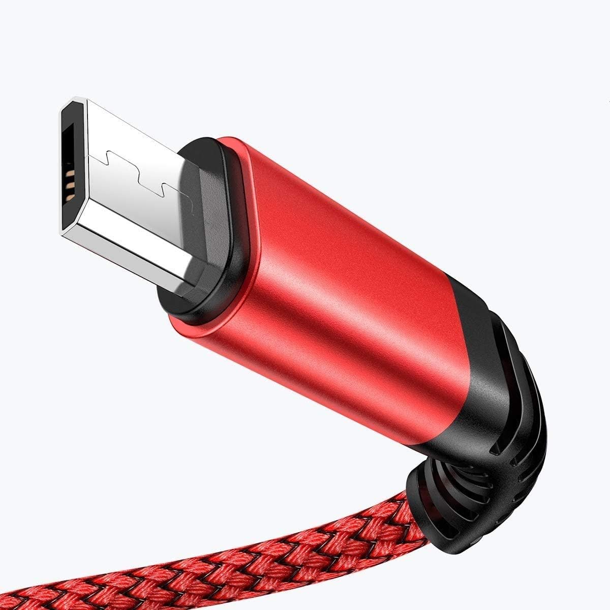 Amazon.com: AINOPE Android Micro USB Cable Charger 2 PACK 6.6FT for ...