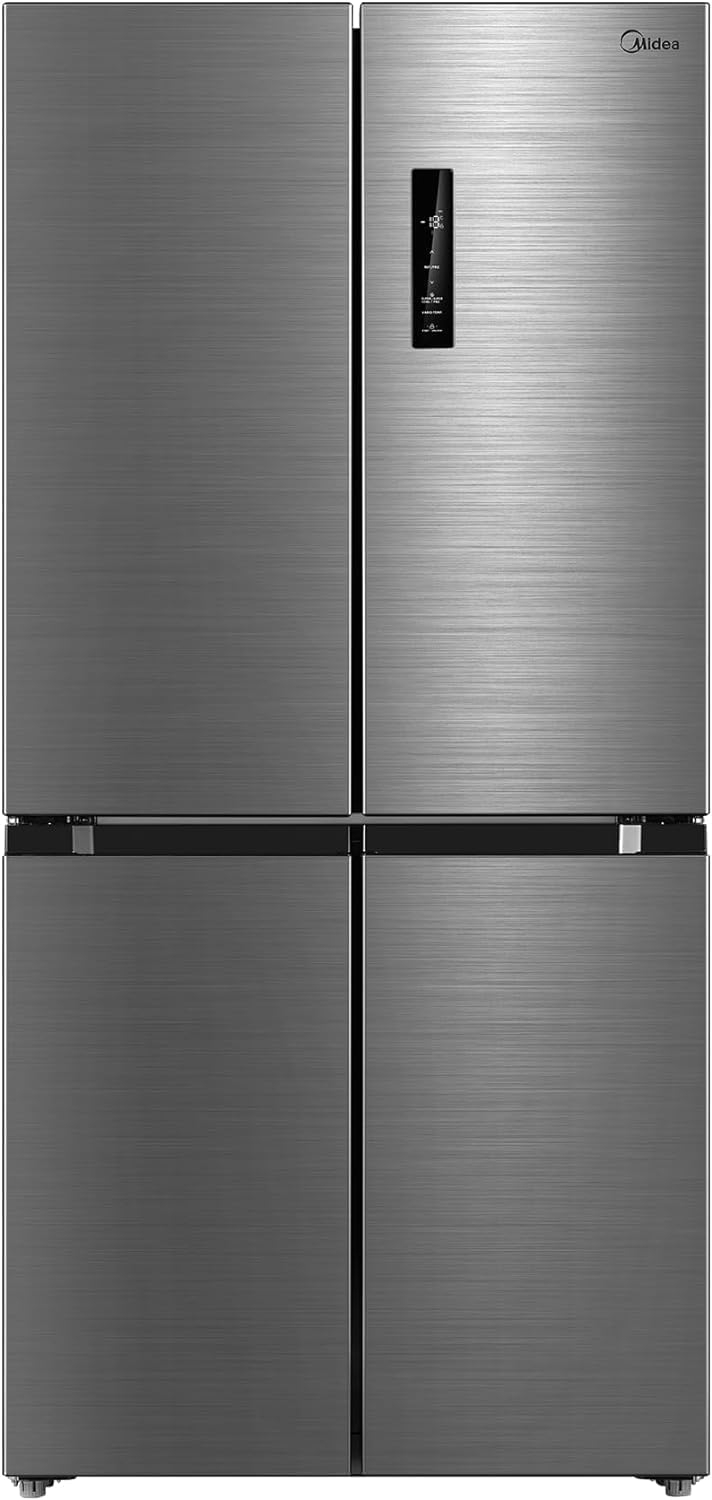 Midea 632L Gross 4 Door Premium Refrigerator, French Door With Smart ...