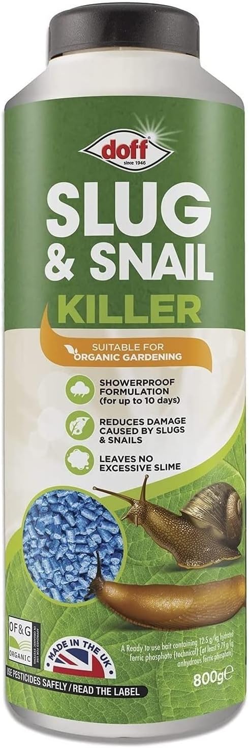 Neudorff Sluggo Slug & Snail Killer Pellets, 1kg Box – Organic Slug ...