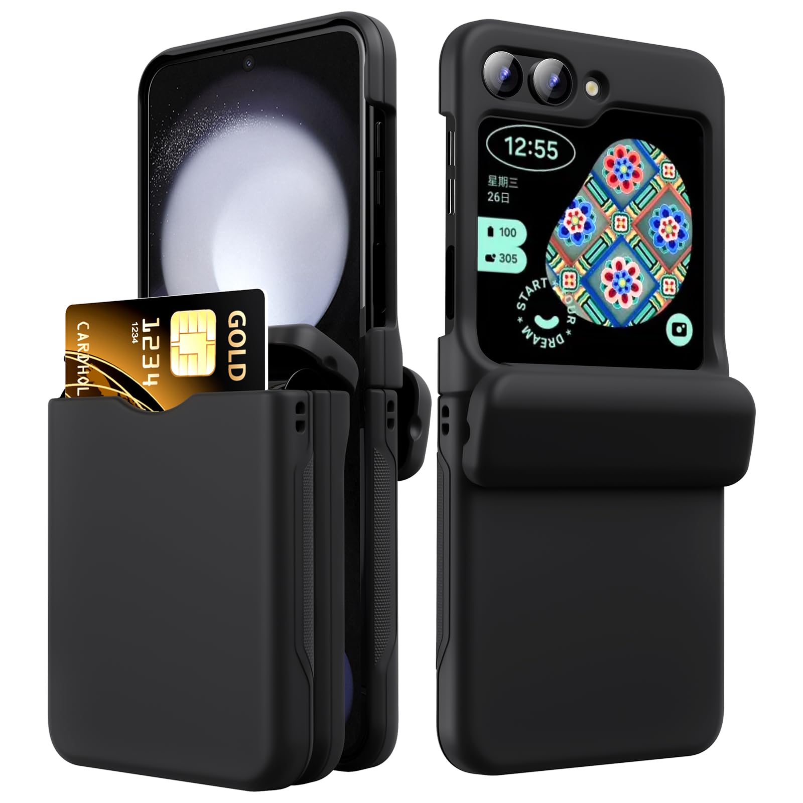 Amazon.com: Dmzlh Compatible for Samsung Galaxy Z Flip 6 Case Military ...