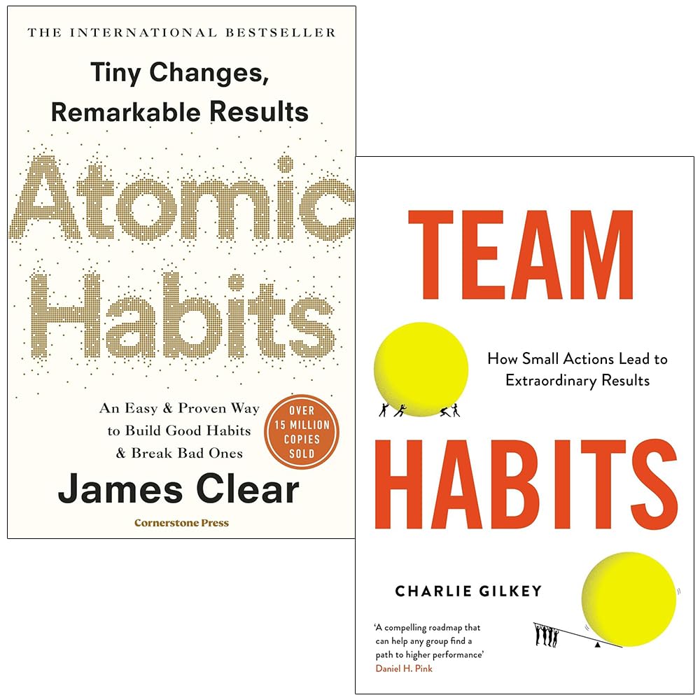 Atomic Habits By James Clear And Team Habits By Charlie | Desertcart INDIA