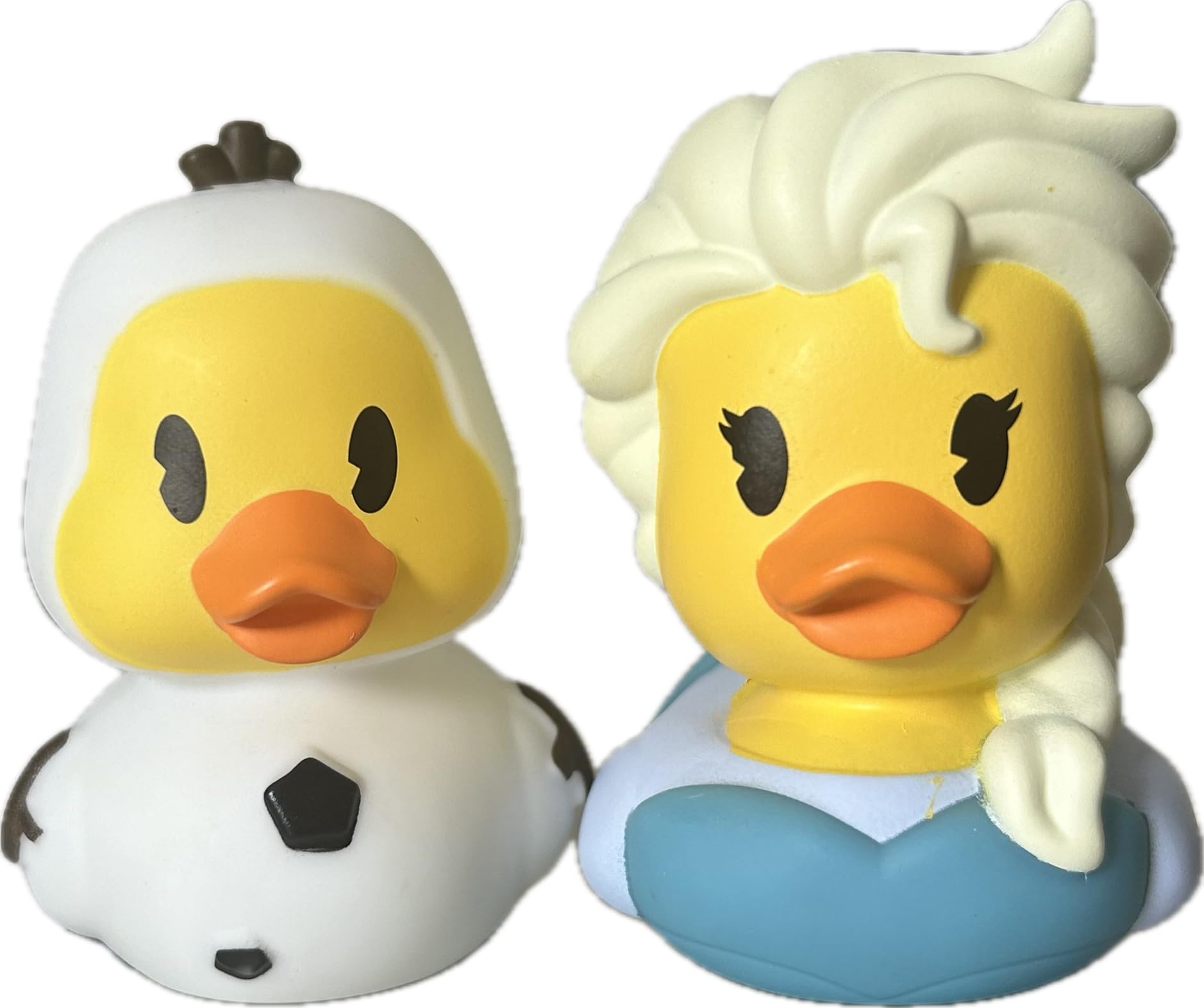 Just Play Rubber Ducks – Disneys Duckalooz, Elsa and Olaf, 3″ Bath Toy ...