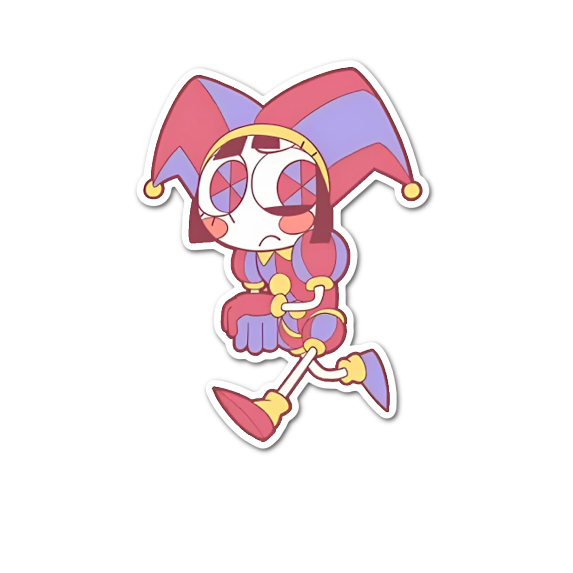 The Amazing Digital Circus Pomni Sticker | Desertcart INDIA