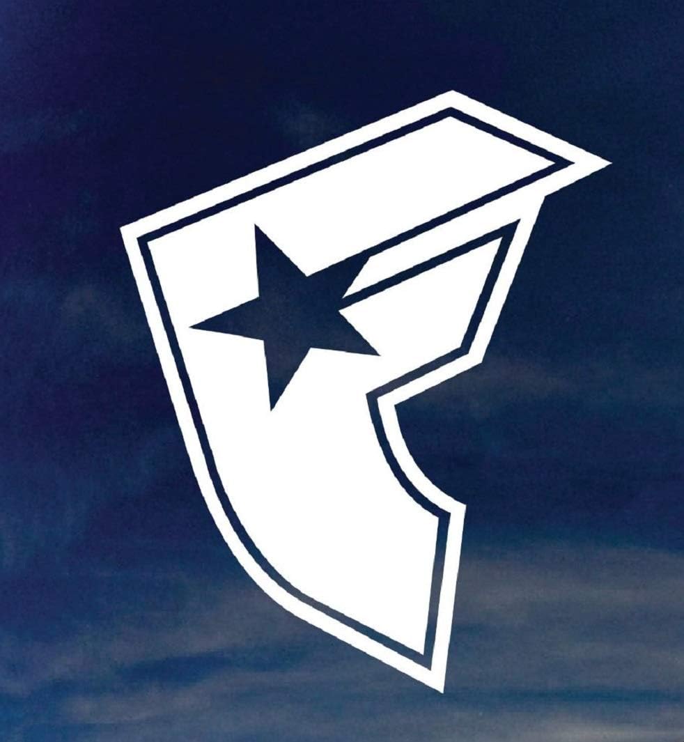 Amazon.com: F Star Logo 5.5" Tall Famous Star Symbol Custom Die Cut ...